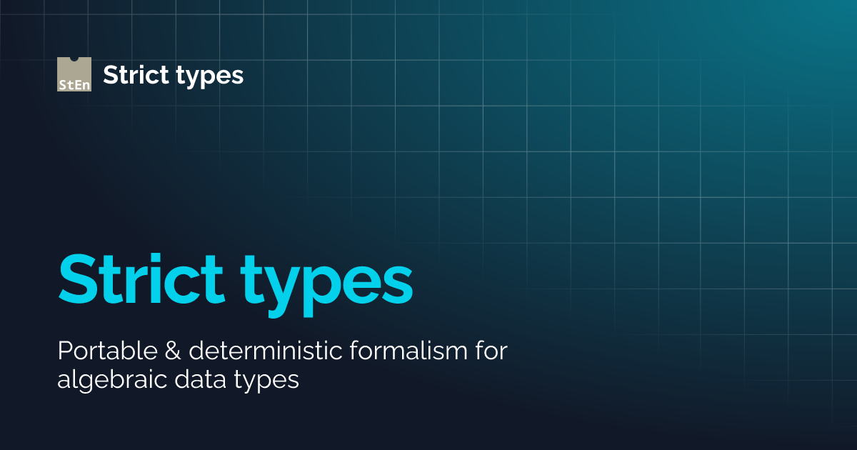 Strict types | Strict types